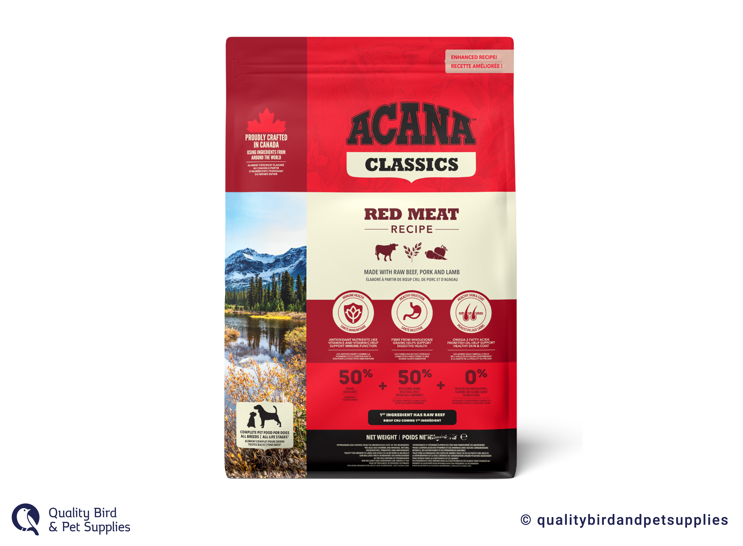 Acana Red Meat Dog Recipe – Quality Bird & Pet Supplies